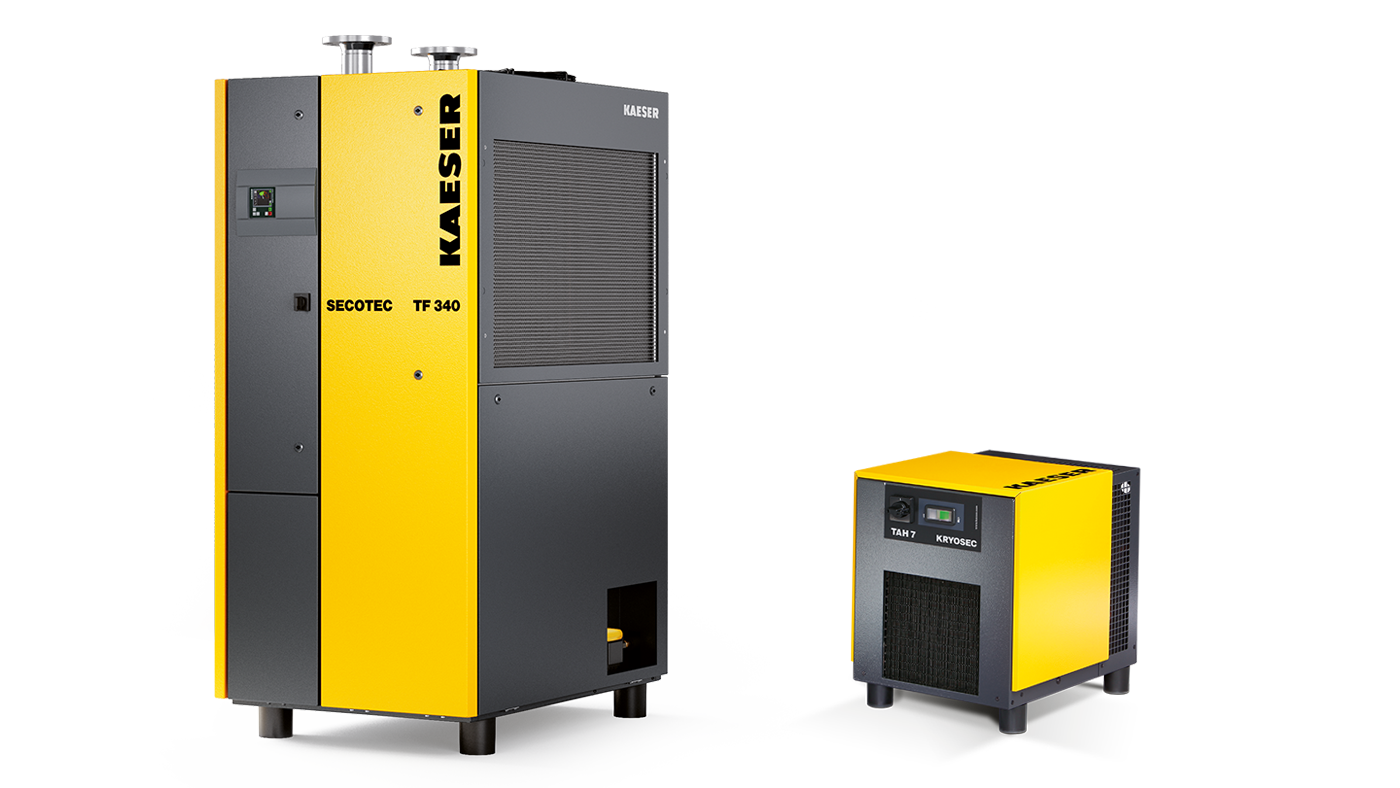 Secadores de ar comprimido para sistemas de ar comprimido